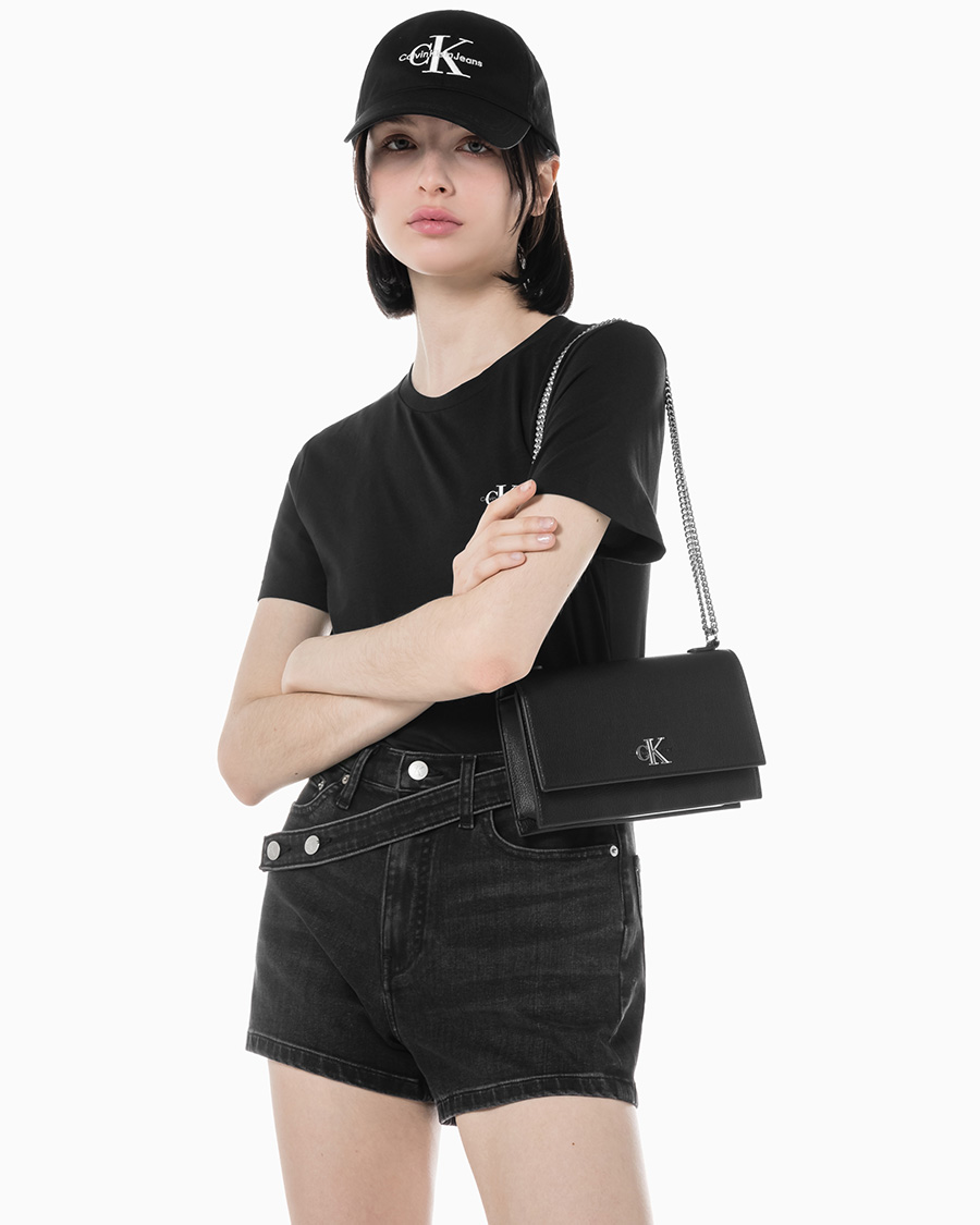 [캘빈클라인 ACC][여] CKJ 모노그램 체인 크로스백 (DH2806-001)