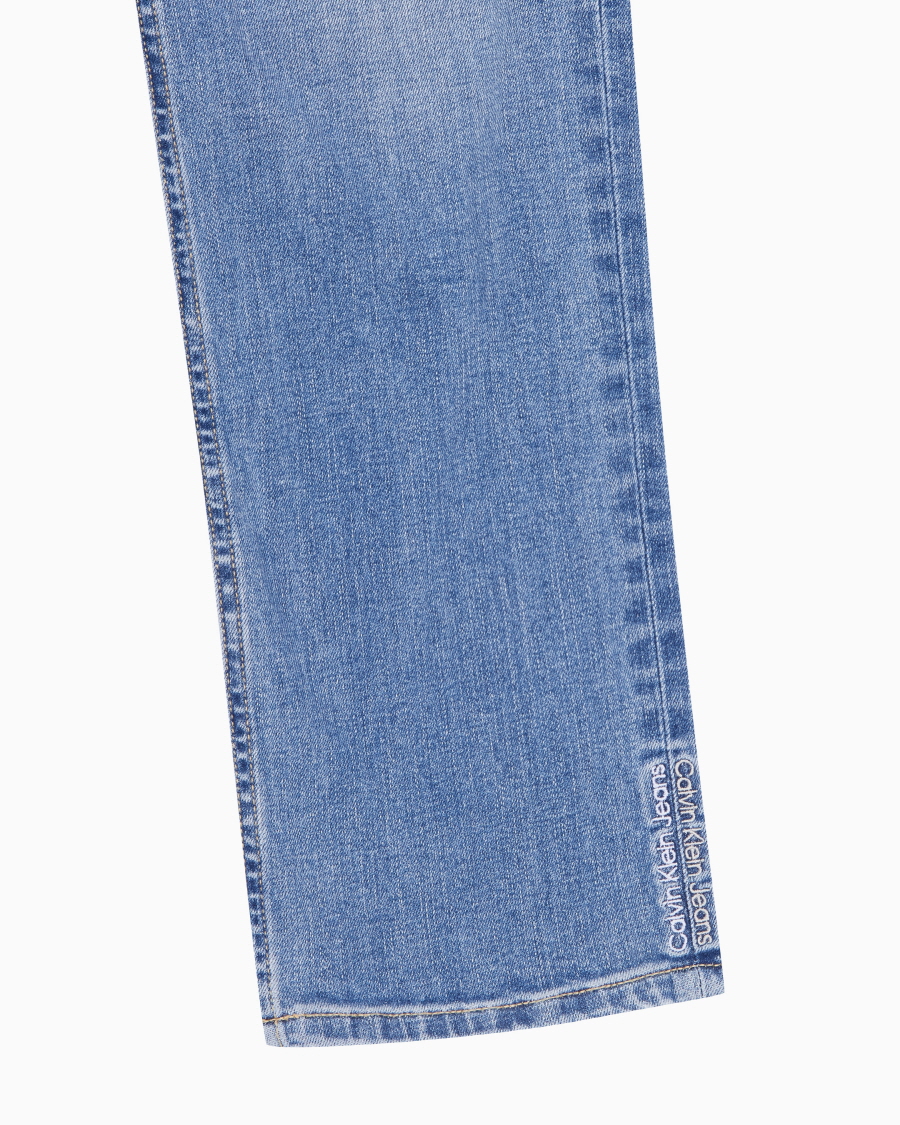 22S/S[여] 하이라이즈 슬림 스트레이트핏 라이트 블루 데님 (J218838-1AA)