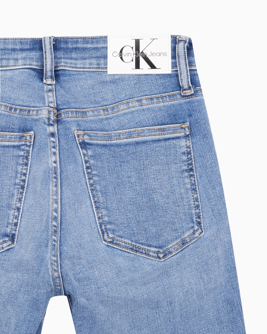 22S/S[여] 하이라이즈 슬림 스트레이트핏 라이트 블루 데님 (J218838-1AA)