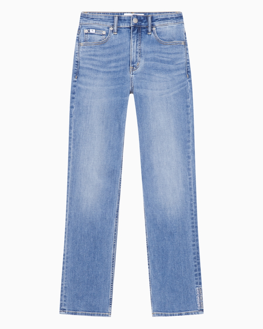 22S/S[여] 하이라이즈 슬림 스트레이트핏 라이트 블루 데님 (J218838-1AA)