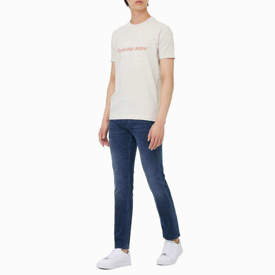 22 S/S[남] 슬림핏 투톤 모노그램 로고 반팔 티셔츠 (J320568-ACF)