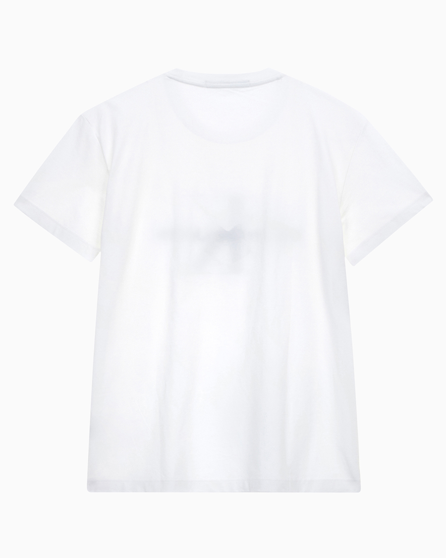 캘빈클라인진 | [캘빈클라인진]남성 레귤러핏 모노그램 엠브로이 반팔 티셔츠 (J320770-YAF) | 갤러리아몰