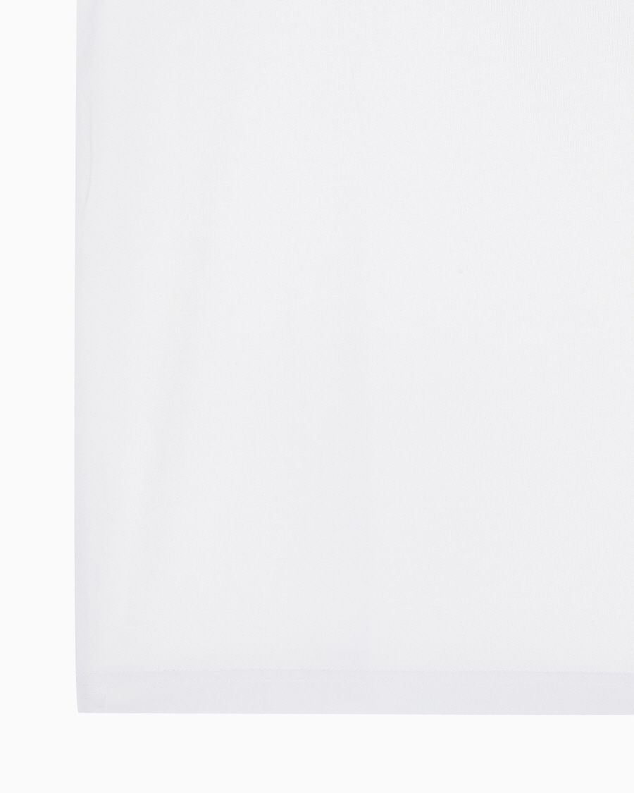 [캘빈클라인진]남성 레귤러핏 솔리드 CK 로고 반팔 티셔츠 (J320986-YAF)