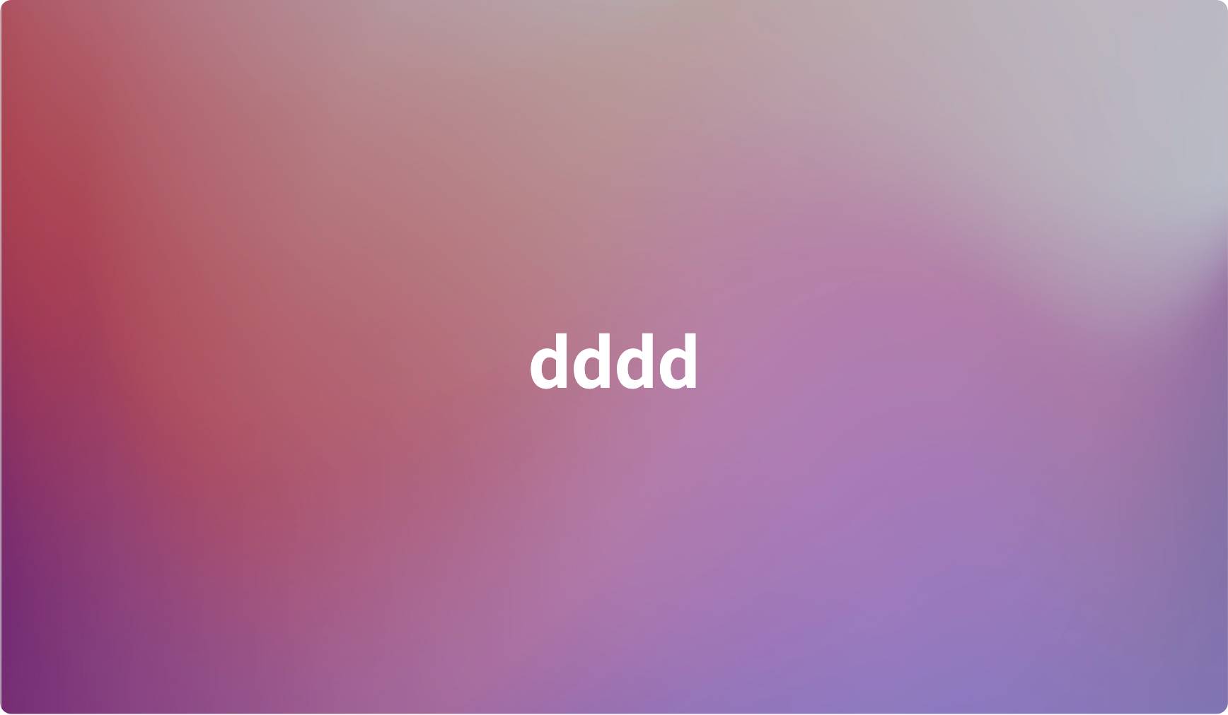 dddd