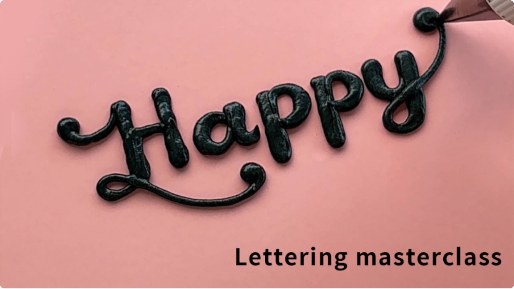 Lettering master class