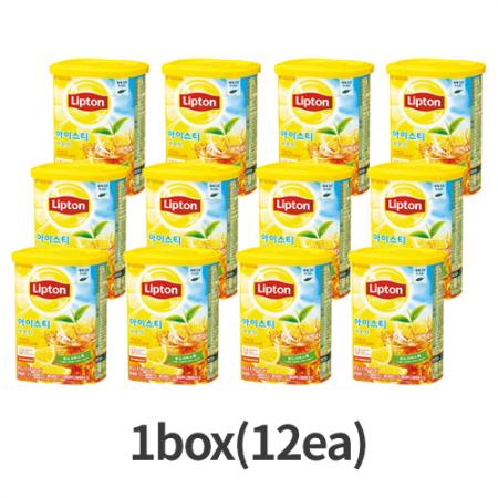 [립톤] 레몬 아이스티 907g 1박스 (12개) - 96,000원 - 식봄