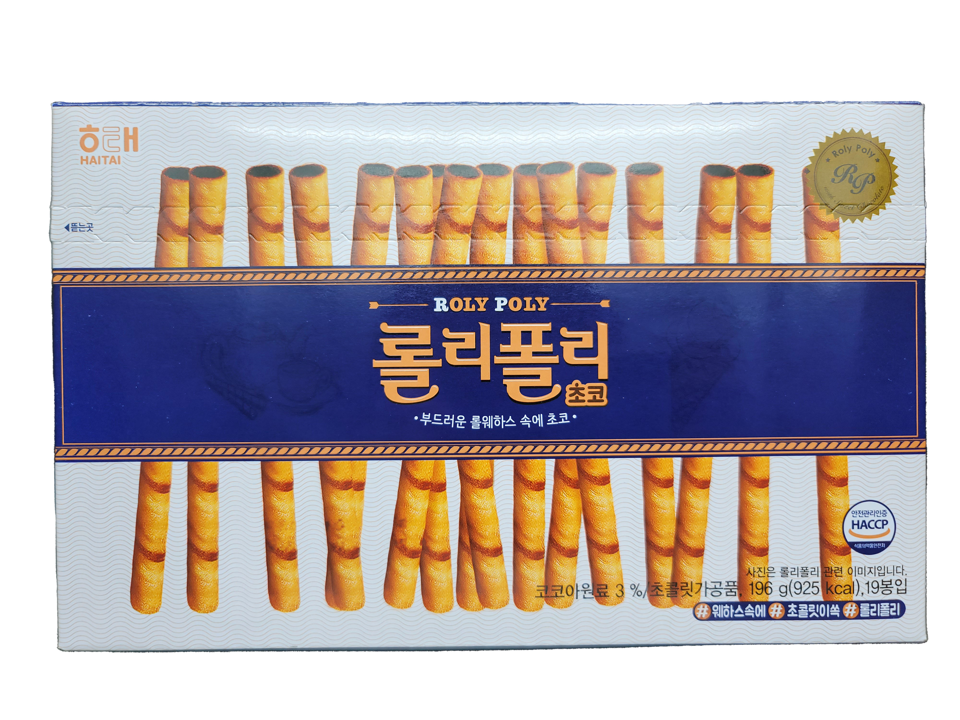 해태 롤리폴리 초코 1.96kg (196g x 10개입) BOX | 식봄