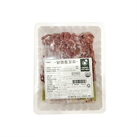 모노링크 닭염통꼬치(15개입 450g/EA) - 10,200원 - 식봄