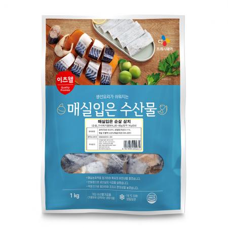 식봄 | 이츠웰 매실입은삼치(순살_가시제거율95%_60~80g/토막_13개이상 1Kg/EA) - 19,000원