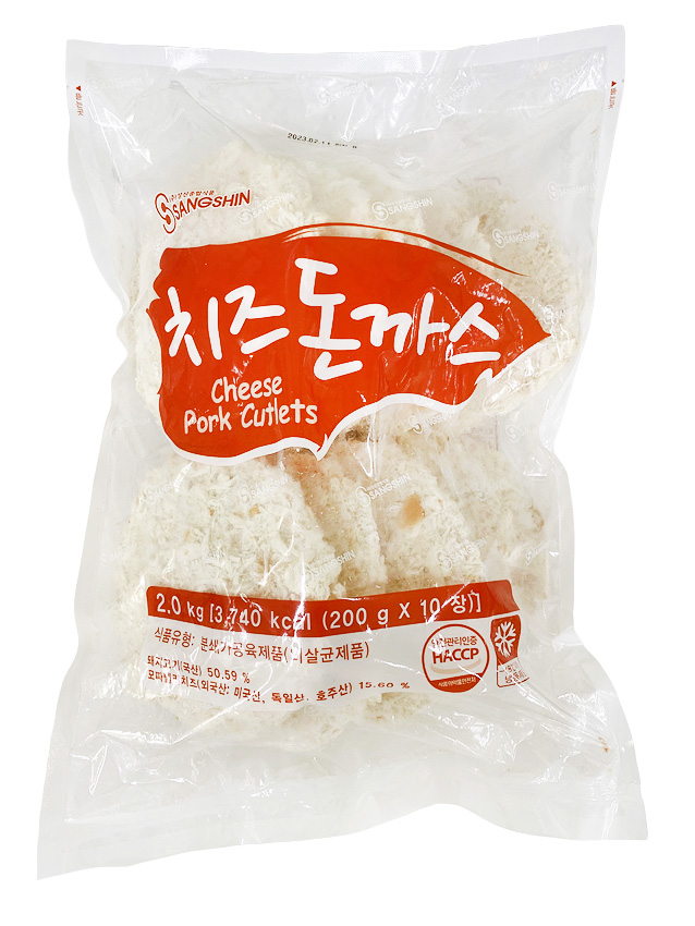 상신 치즈돈까스(200g*10입 2Kg/EA) 돈가스 - 최저가 사업자 식자재 | 식봄