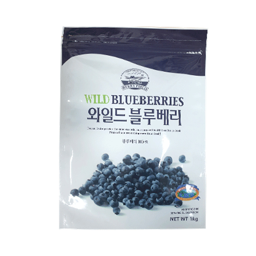 냉동 블루베리(와일드_8mm 1Kg/EA)/캐나다산 [원산지: 상세설명참조] | 식봄