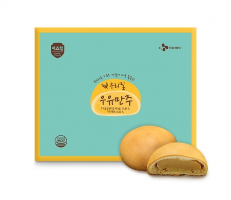 이츠웰 우리밀우유만주(개별포장_30g*20입 600g/EA) - 12,760원 - 식봄
