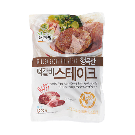 삼양 떡갈비스테이크(NEW_60g*20입 1.2Kg/EA) - 최저가 사업자 식자재 | 식봄