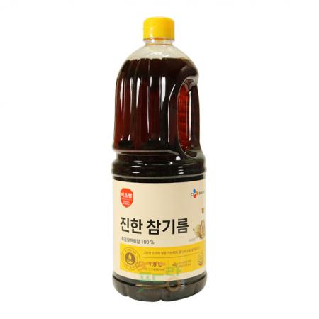 참기름[CJ이츠웰,진한참기름]1.8L - 16,950원 - 식봄