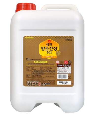 간장(샘표_양조간장_501)15L | 식봄