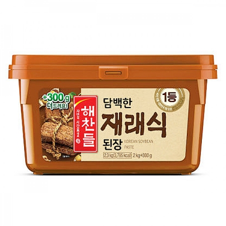 해찬들재래식기획된장 2kg+300g - 7,900원 - 식봄
