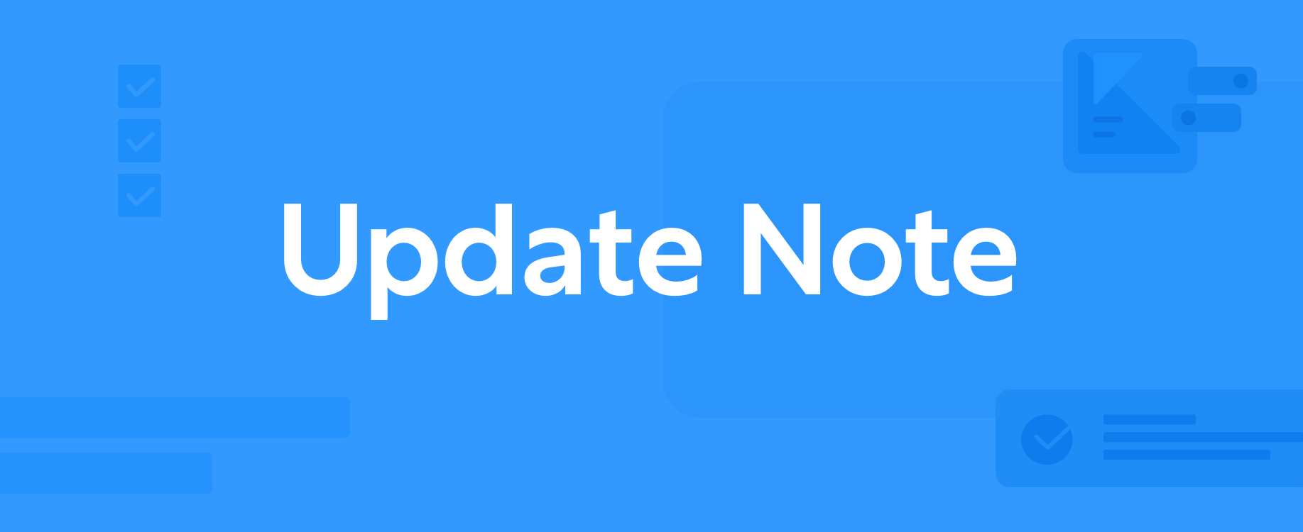 [Shopl] Update Note