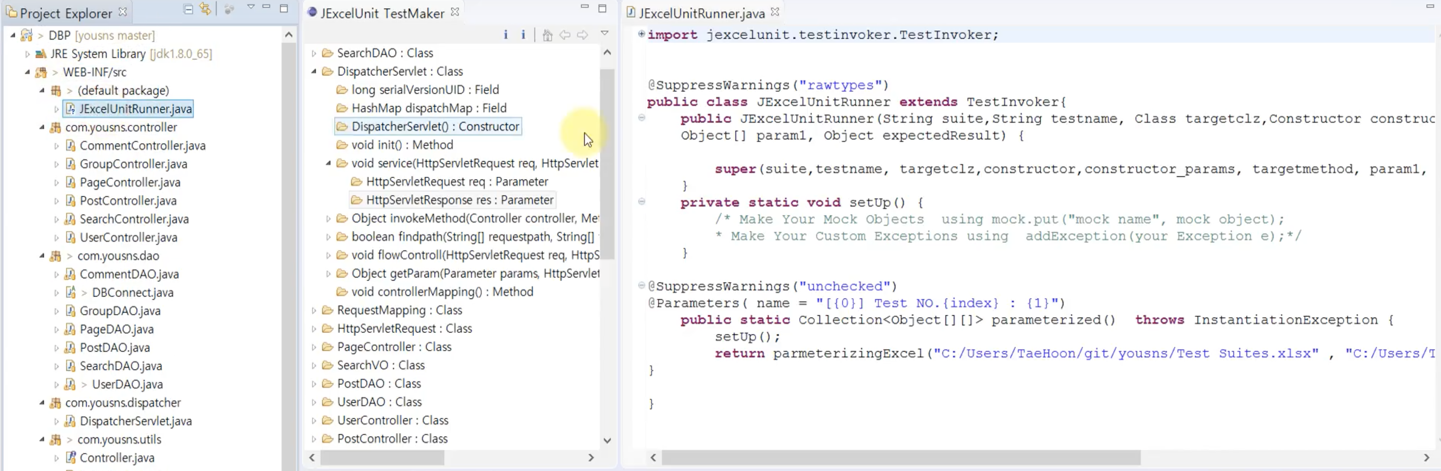 GitHub - shpongle2634/java-JExcelUnit: Eclipse Plug which is JUnit ...