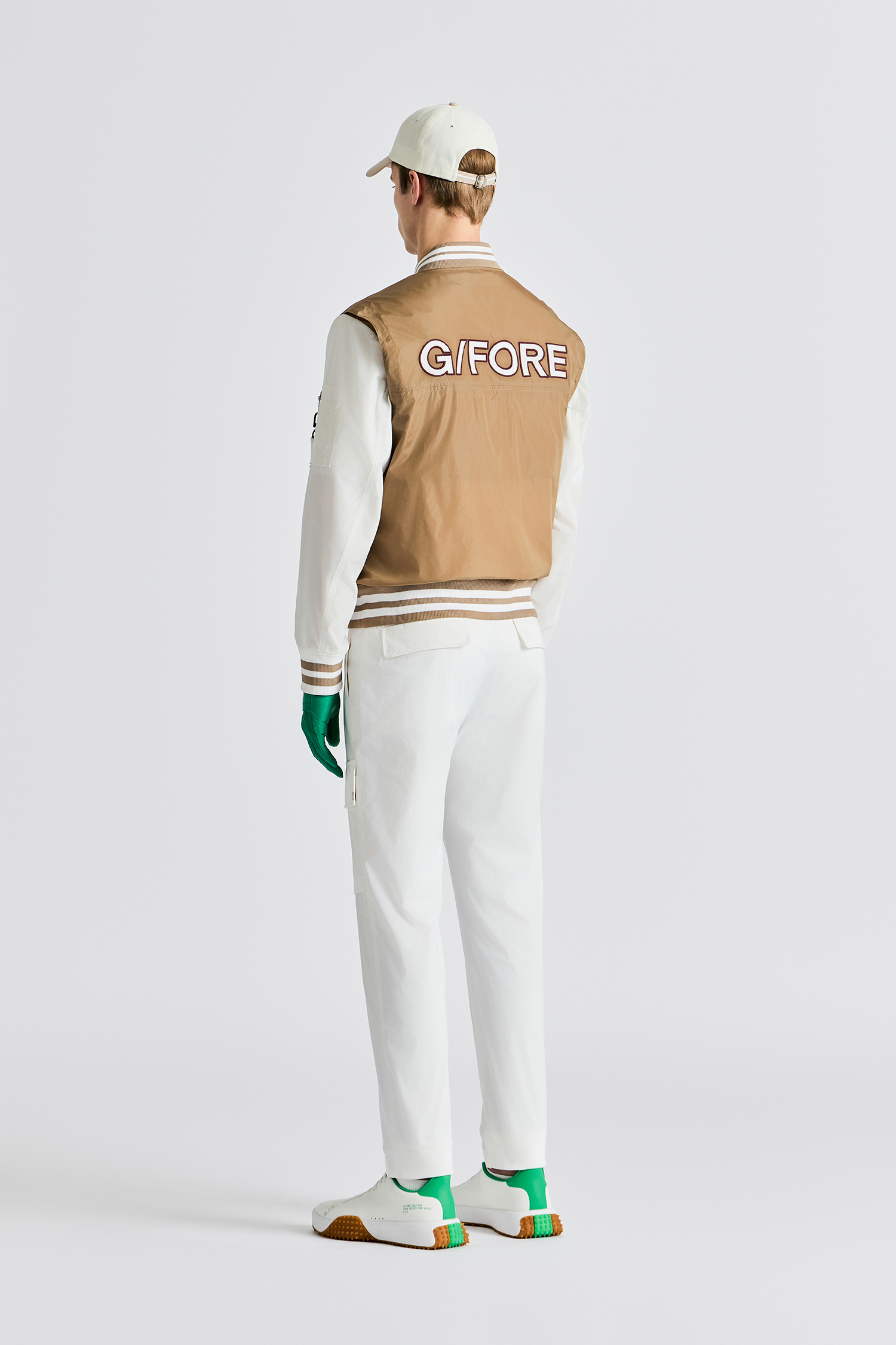 WOVEN VARSITY JACKET(MEN)_G/FORE