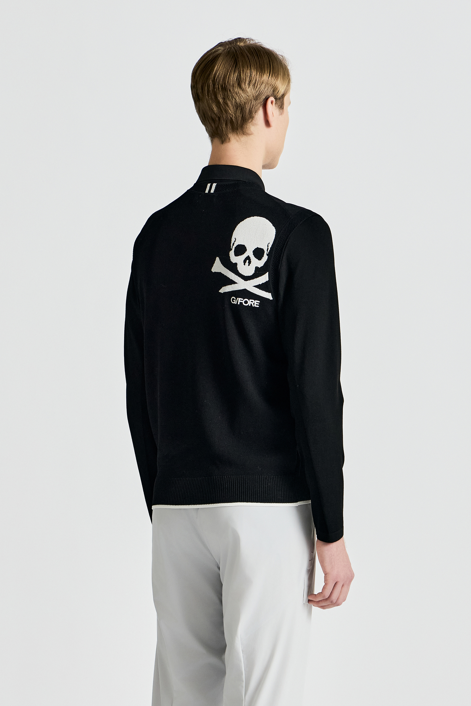 KNIT VEST(MEN)_G/FORE