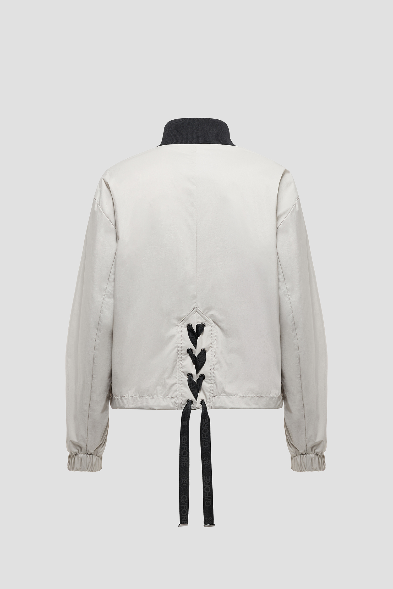 METAL GLOSSY FULL-ZIP JACKET(WOMEN)_G/FORE