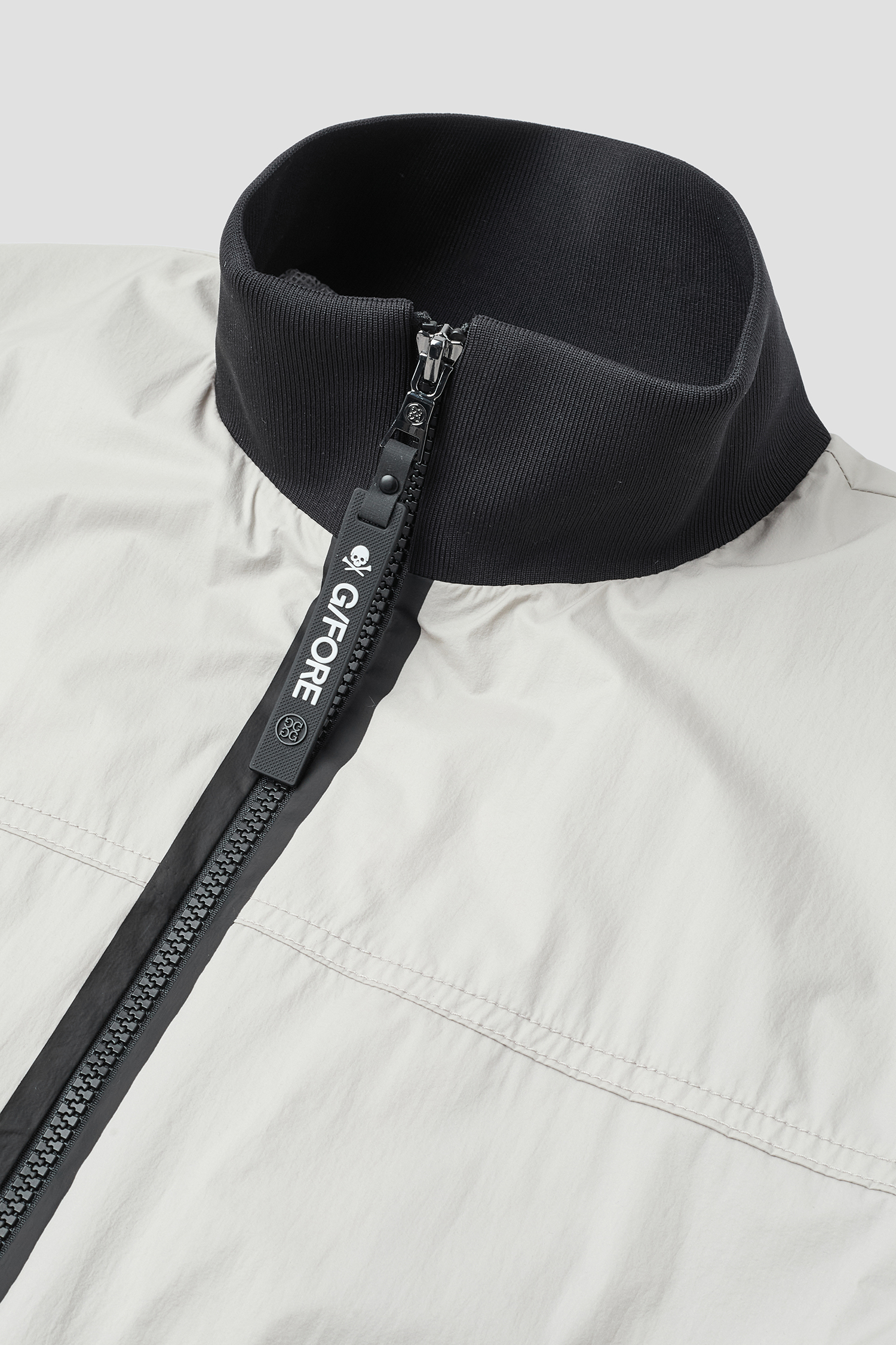 METAL GLOSSY FULL-ZIP JACKET(WOMEN)_G/FORE