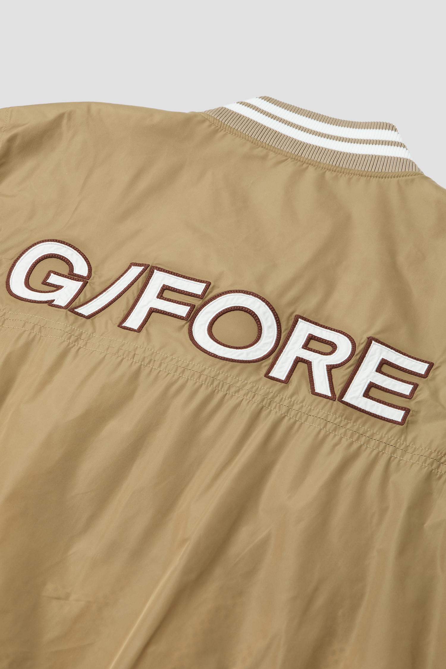 WOVEN VARSITY JACKET(MEN)_G/FORE