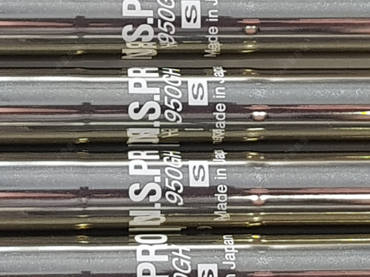 [골프딜] (미사용) NSPRO 950 S 골드 커스텀 아이언샤프트 4-P - 상품정보