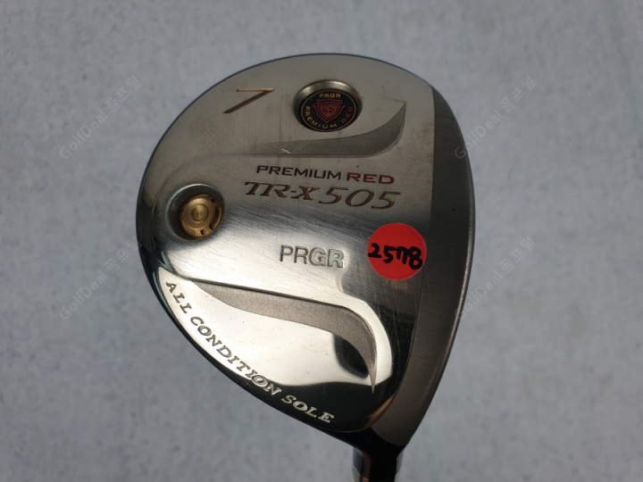 [골프딜] PRGR 프리미엄 레드 TR-X 505 21도 R 7번 우드 2578R - 상품정보