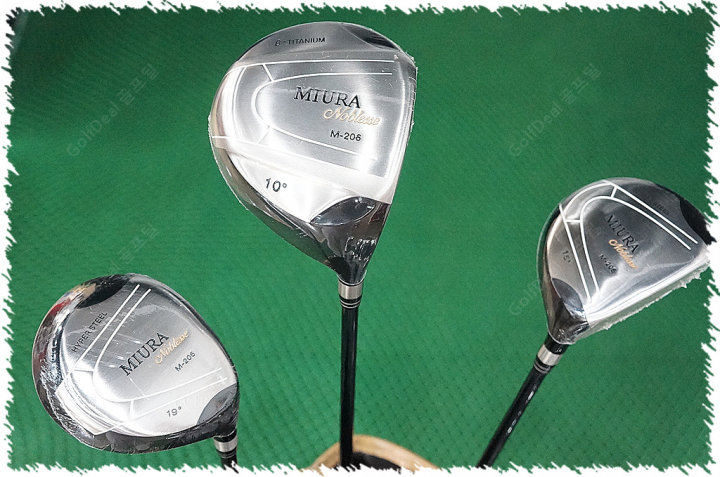 [골프딜] [미사용품]미우라 노블레스 M-206 풀세트 - 상품정보