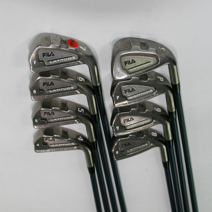 [골프딜] [중고] FILA LATITUDE 8S 여성용 중고아이언세트 중고골프채 - 상품정보