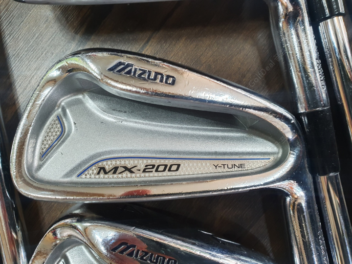 [골프딜] [중고] 남성용 중고 미즈노 MX200 경량스틸 아이언세트 - 상품정보