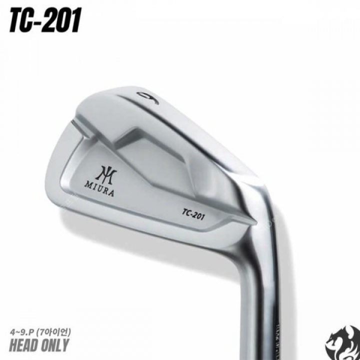 [골프딜] 미우라 아이언 헤드 세트 TC201 7개 단조 아이언 헤드 - 상품정보