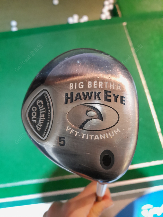 [골프딜] 캘러웨이 BIG BERTHA HAWK EYE 빅버사 호크아이 5번우드 R - 상품정보