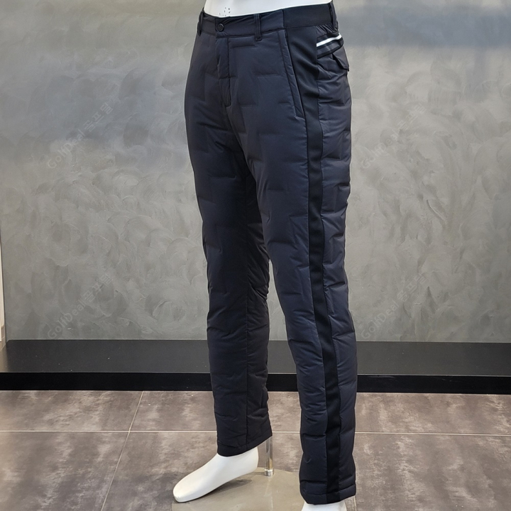 [골프딜] 레노마골프 남성 겨울 구스 다운 바지 무봉재 허리 밴딩 방한 패딩 팬츠 K4553 - 상품정보