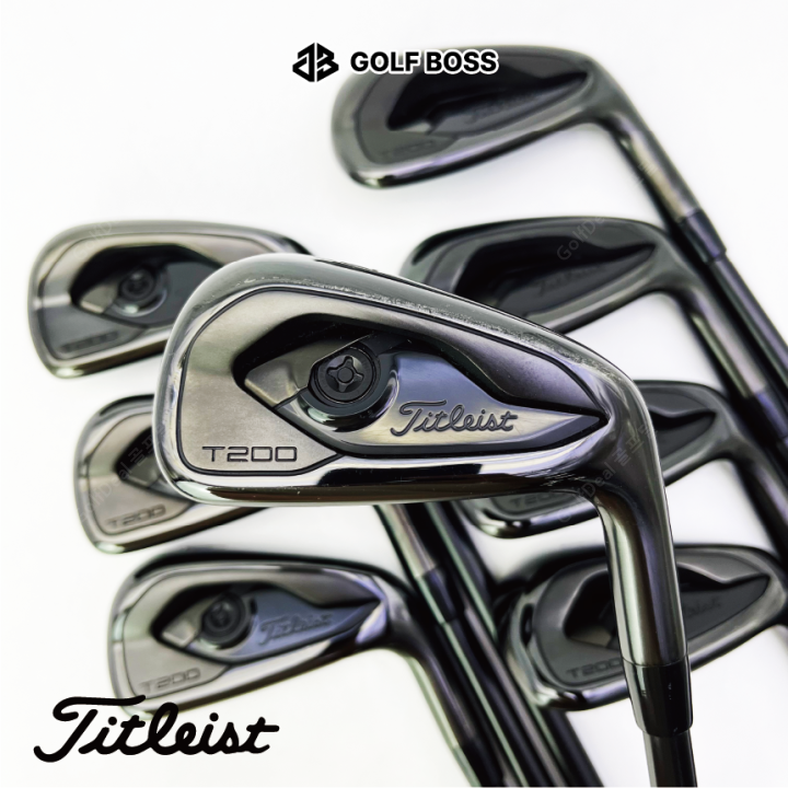 [골프딜] 타이틀리스트 T200 한정판 블랙시리즈 아이언세트 - 상품정보