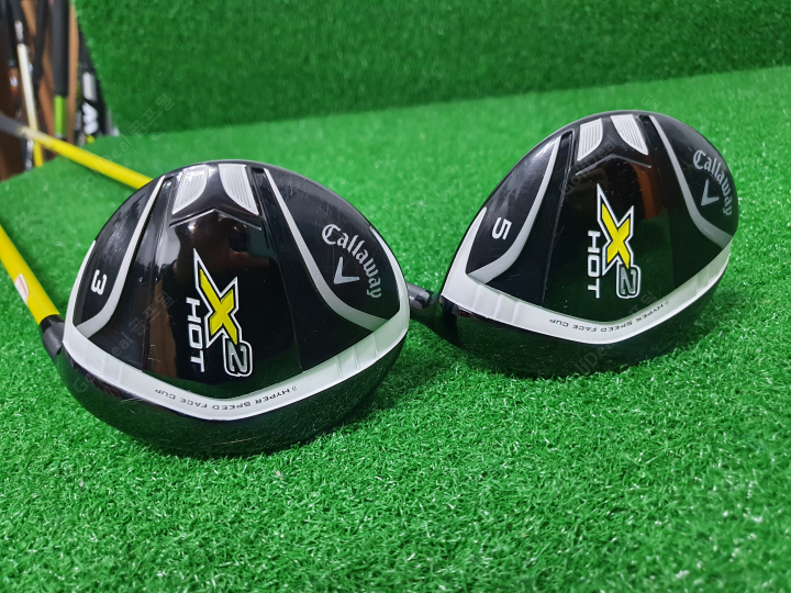 [골프딜] [중고] 1-35 캘러웨이 X2 HOT 3번15도,5번19도 TOUR AD MT6 S 중고 우드 세 - 상품정보