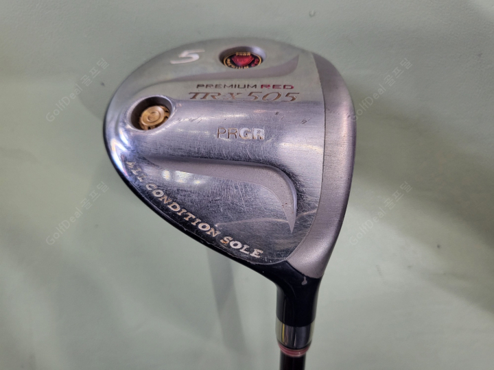 [골프딜] [중고] 피알지알 PRGR 프리미엄 RED TR-X 505 우드 5번 중고 - 상품정보