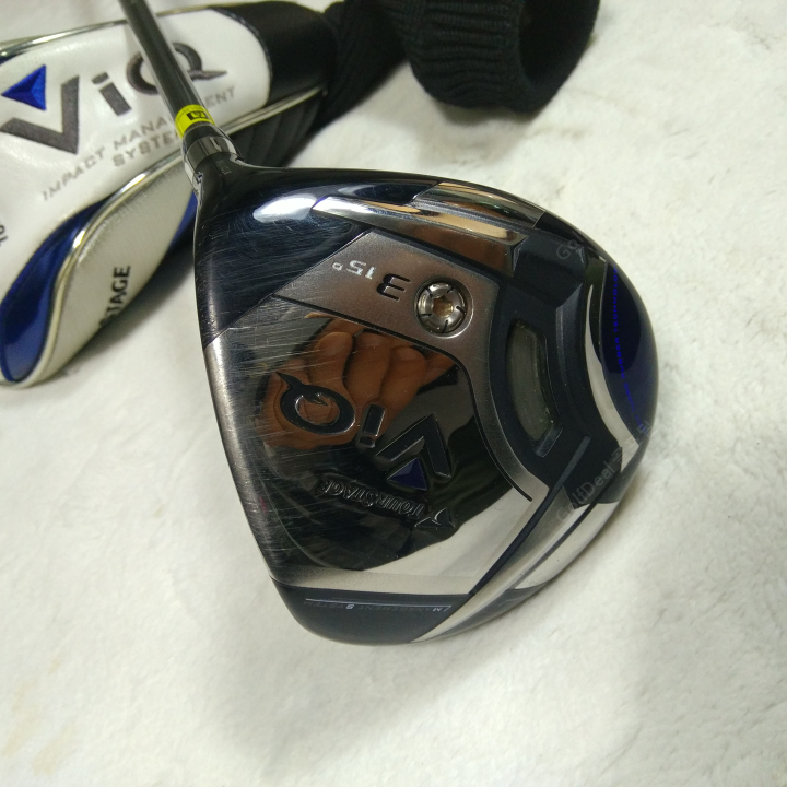 [골프딜] [중고] 투어스테이지 VIQ 3번 우드 15도 R 정품 중고 - 상품정보