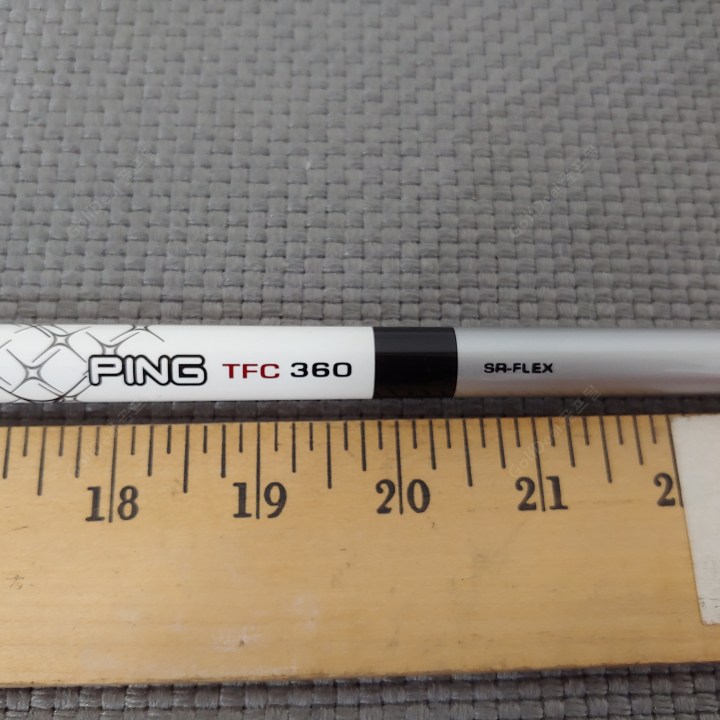 [골프딜] 핑 PING TFC 360 SR 44.5인치 드라이버 샤프트_핑 G25 슬리브 - 상품정보