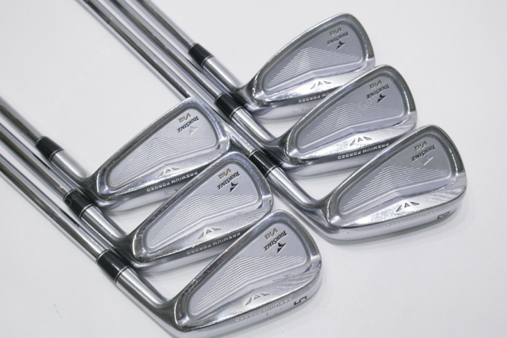 [골프딜] 투어스테이지 NEW VIQ 포지드 경량 6아이언_강도S - 상품정보