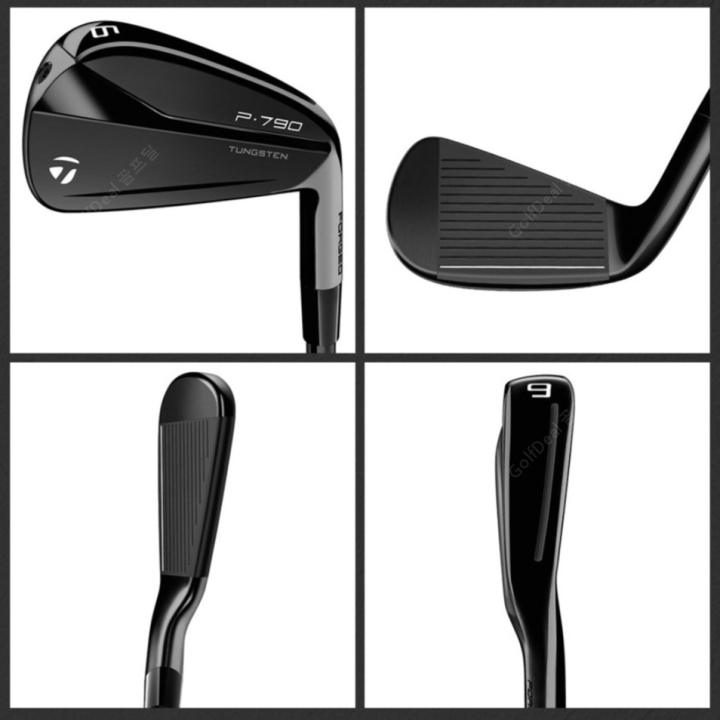 [골프딜] 테일러메이드 2023 한정판 P790 팬텀블랙 아이언 세트 - 상품정보