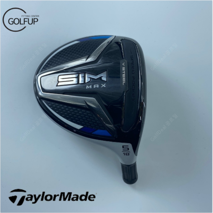 [골프딜] [중고] 테일러메이드 SIM Max 5번 18도 폴리싱완료제품 중고 우드헤드 31번 - 상품정보