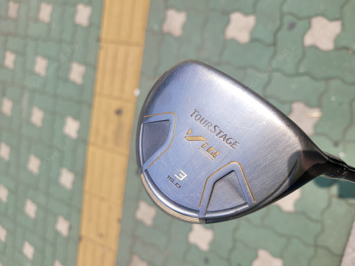 [골프딜] 투어스테이지 VIQ 3번 남성용 우드 15도 R - 상품정보