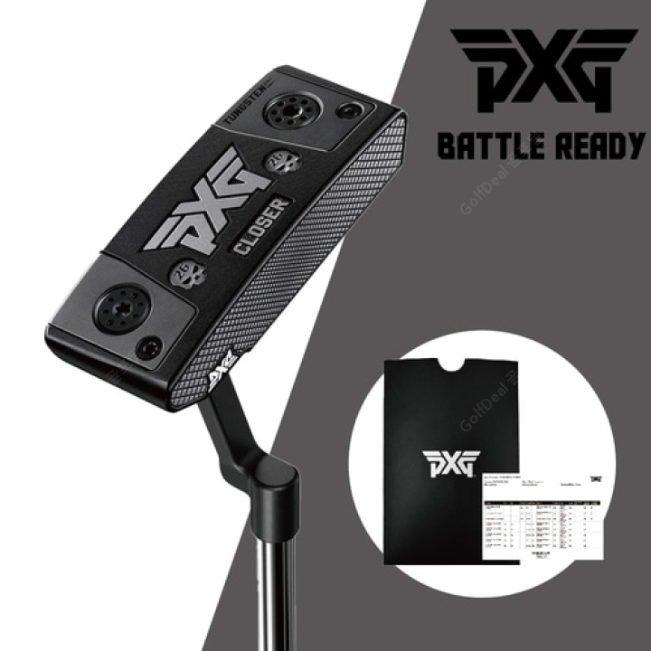 [골프딜] PXG 퍼터 클로저 배틀레디 PLUMBERS NECK 병행수입 - 상품정보