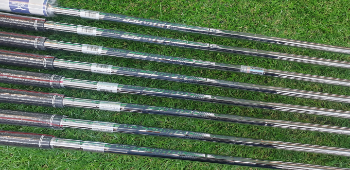 [골프딜] 미즈노 mx90 스피드메탈 아이언세트 5-P,A,S 스틸R강도 스크랜치상품 - 상품정보