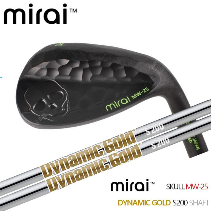 [골프딜] [정품] 미라이 스컬 MW-25 단조 웨지 / 뉴다골 S200 장착 - 상품정보
