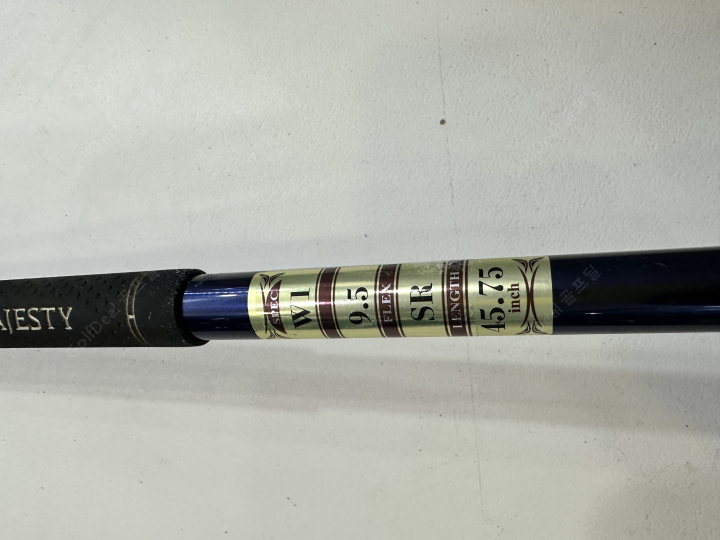 [골프딜] 마제스티 로얄 블랙 드라이버 LV540 9.5 SR 정품 - 상품정보