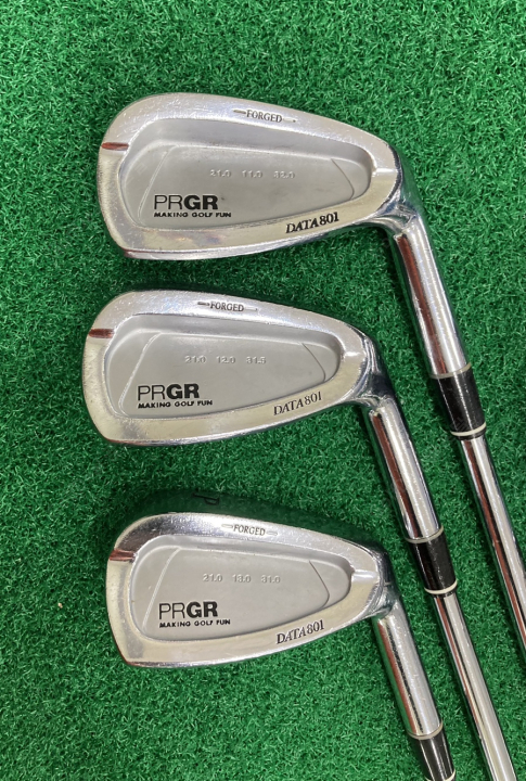 [골프딜] PRGR data 801 포지드 아이언세트 (7set) / M46 / S 플렉스 - 상품정보