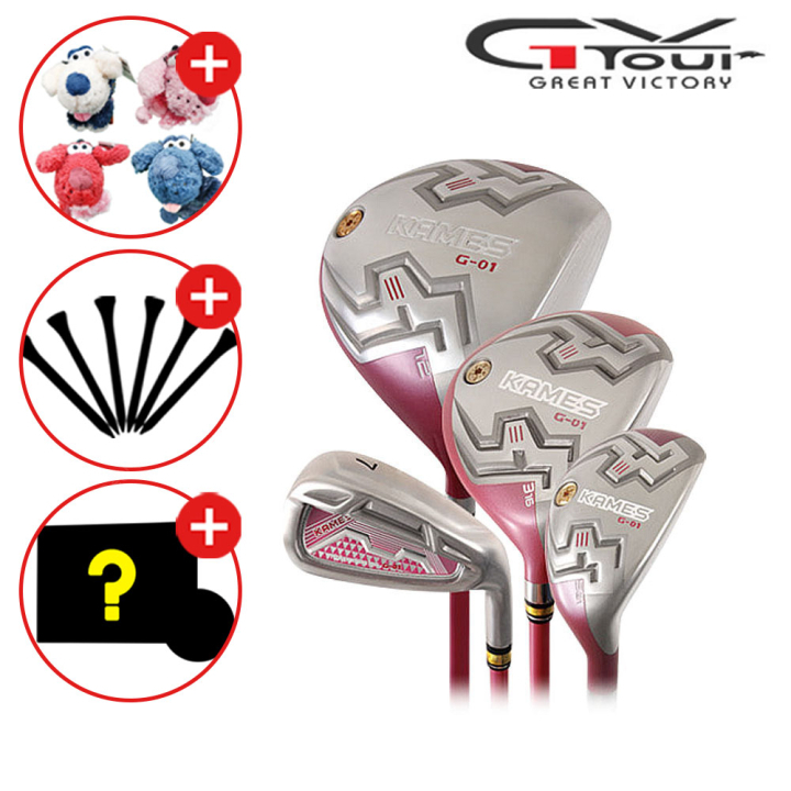 [골프딜] 증정A [지브이투어 정품] 지브이 카메스 KAMES 여성용 풀세트_GF - 상품정보